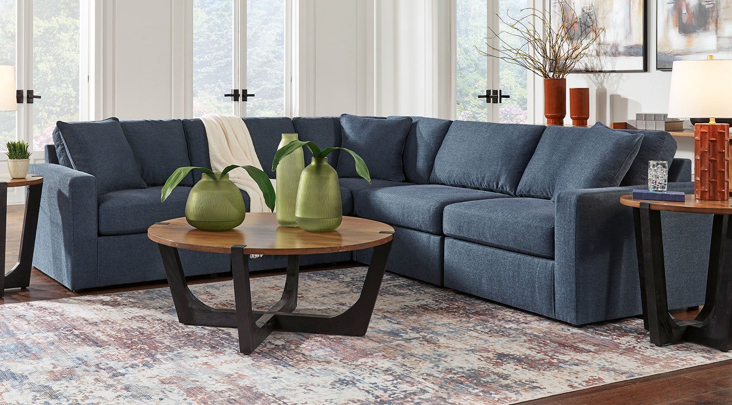 Modmax Ink 5pc. Sectional - Evansville Overstock Warehouse